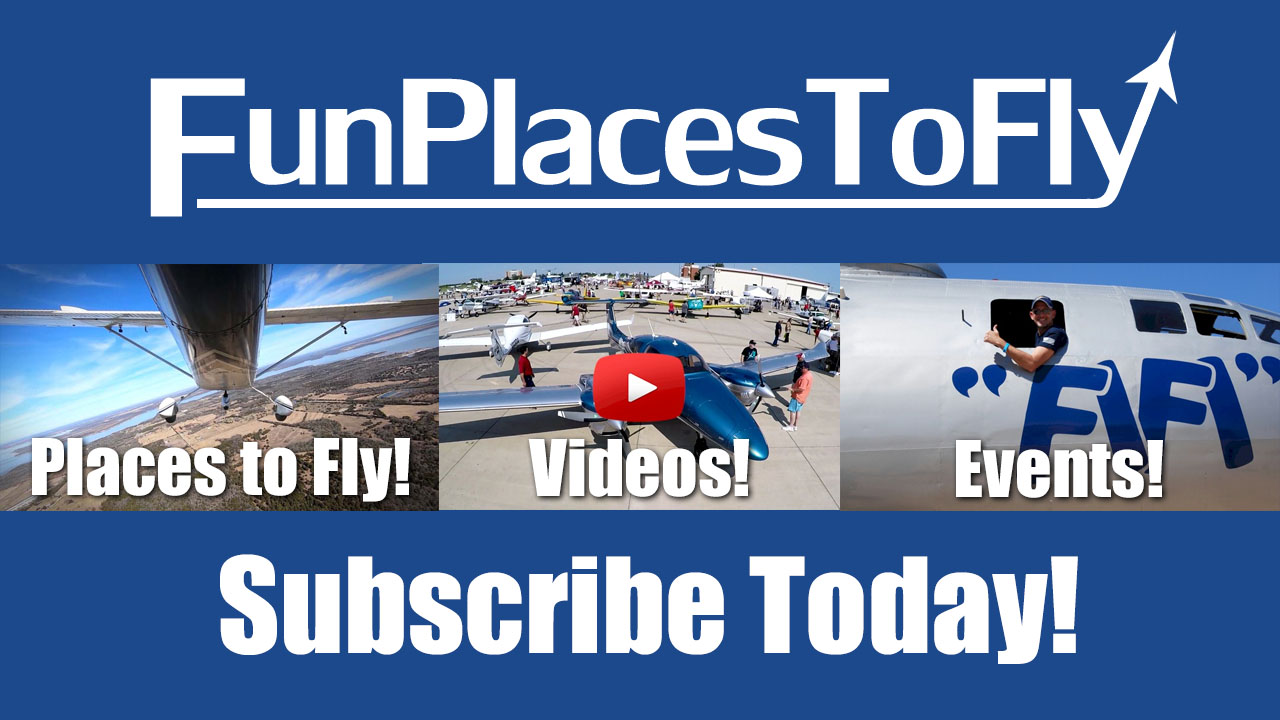 Fun Places to Fly Your Airplane! Great Flying Destinations, Aviation ...
